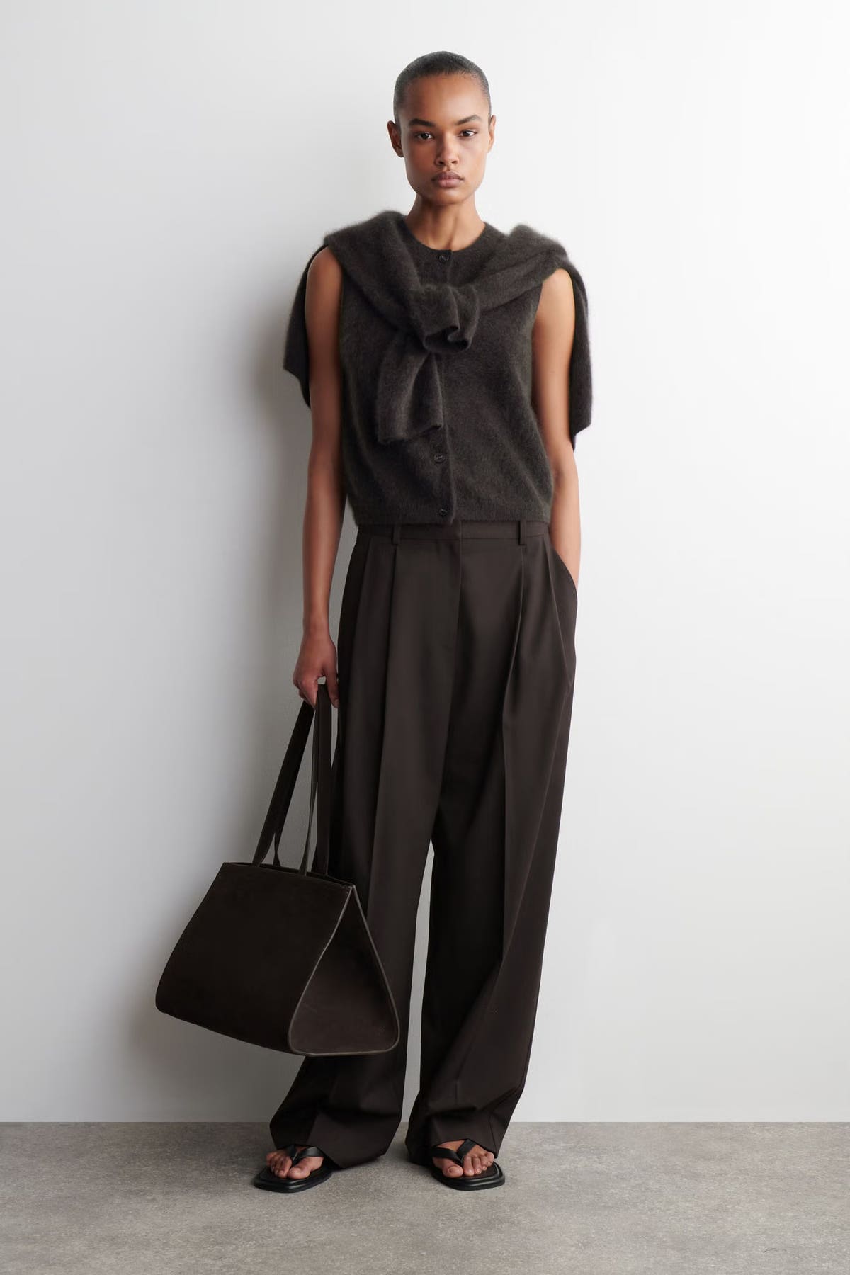 Pure Brushed-cashmere Waistcoat | COS UAE