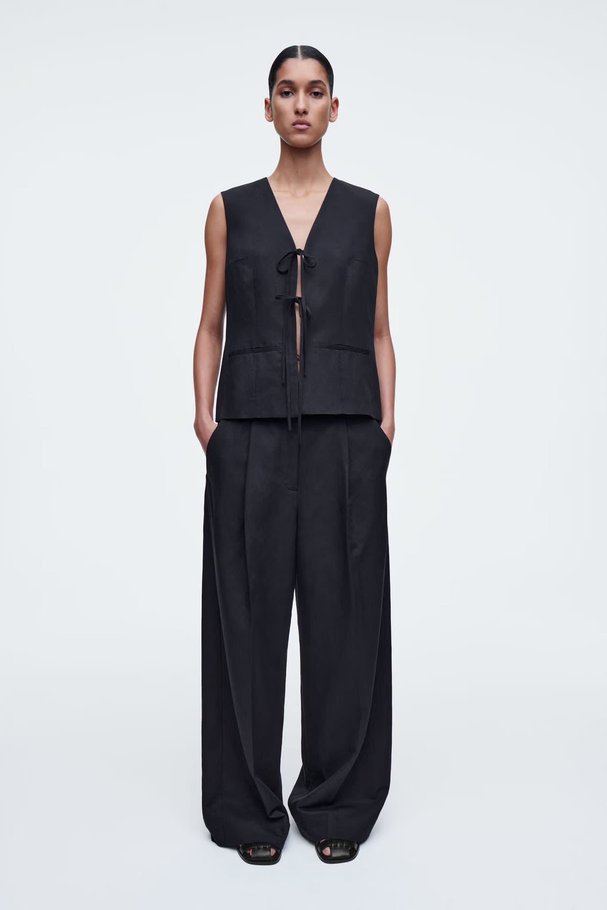 Tie-front Waistcoat | COS UAE