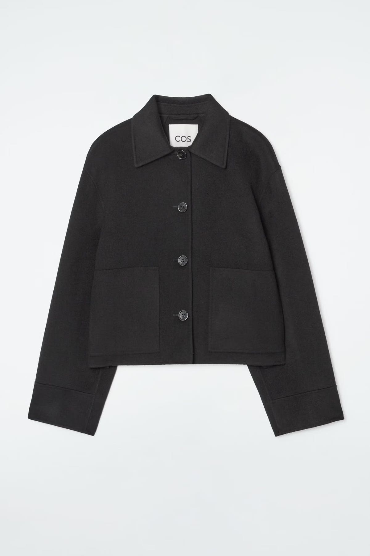 Boxy Double-faced Wool Jacket | COS UAE
