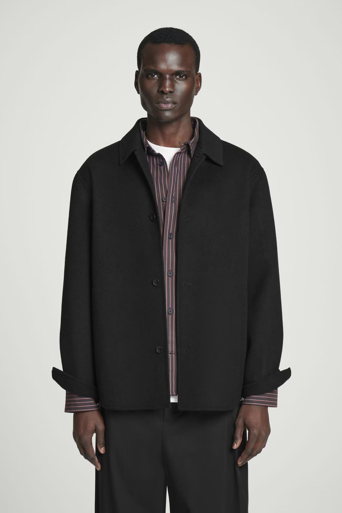 Double-faced Wool Overshirt | COS UAE