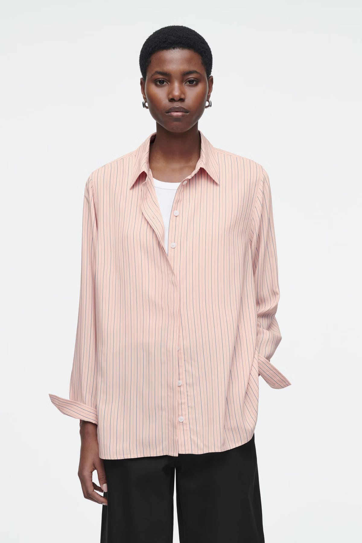 Relaxed Striped Shirt | COS UAE