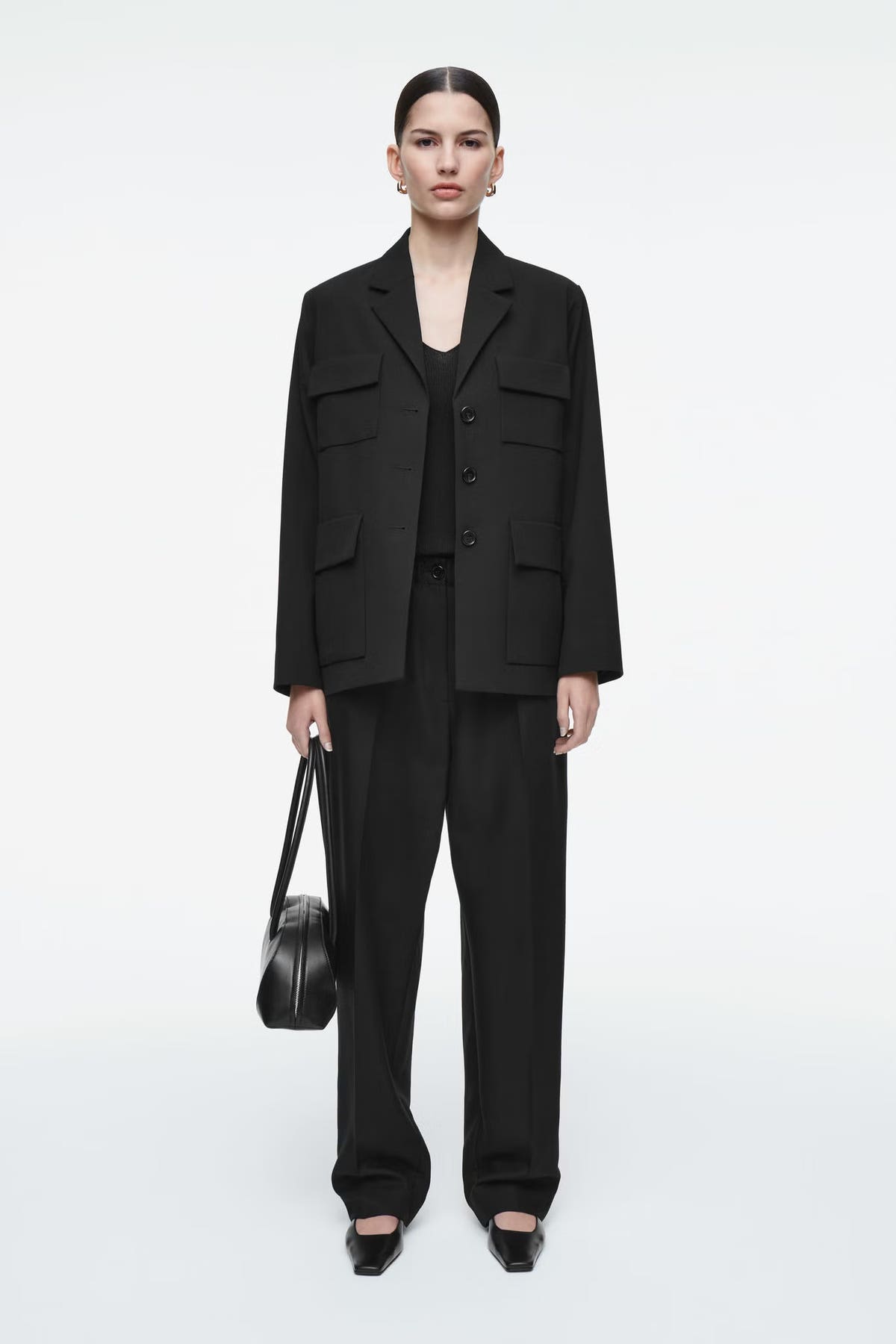 Slim Ribbed Cashmere Tank Top | COS UAE