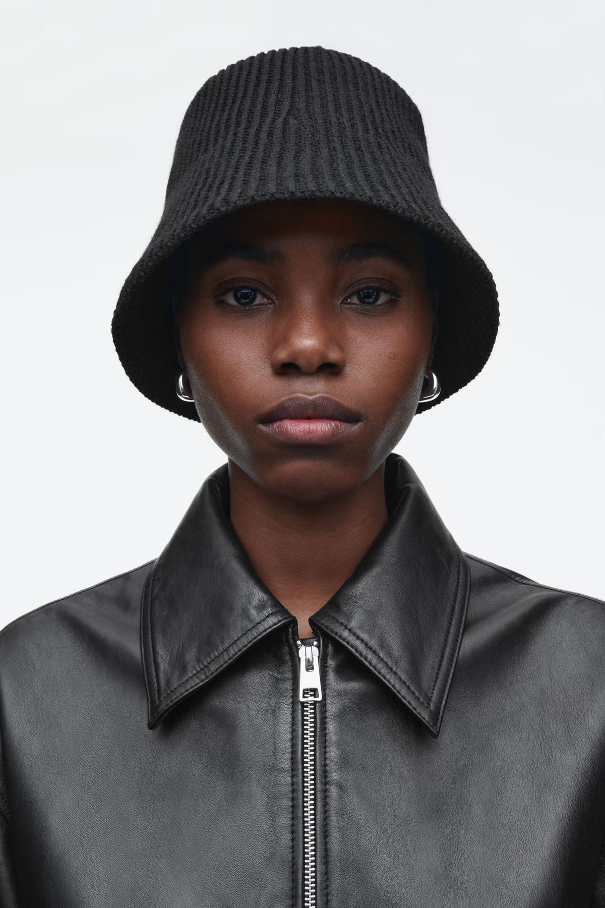 Ribbed Wool-blend Bucket Hat | COS UAE
